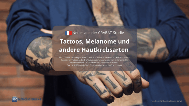 Tattoos, Melanome und andere Hautkrebsarten - CRABAT-Studie